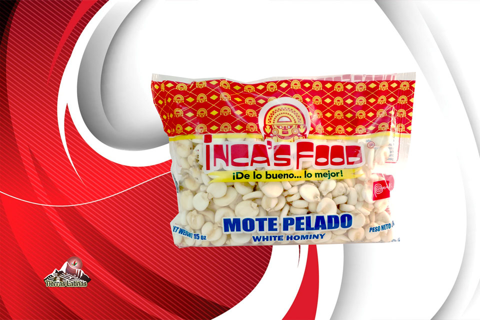 Dried White Hominy – Mote Pelado 425g