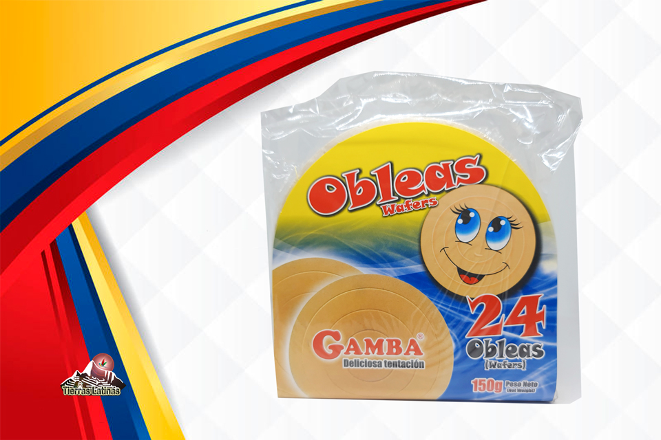 Obleas Gamba x 24 150g