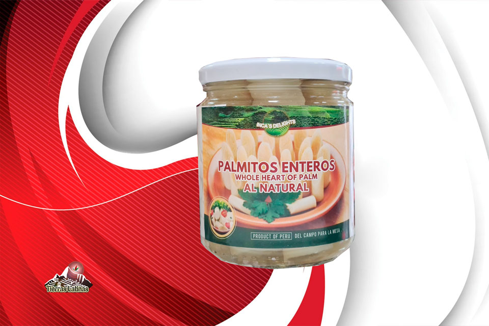 Whole Hearts of Palm – Inca’s Delights – Palmitos Enteros 400g